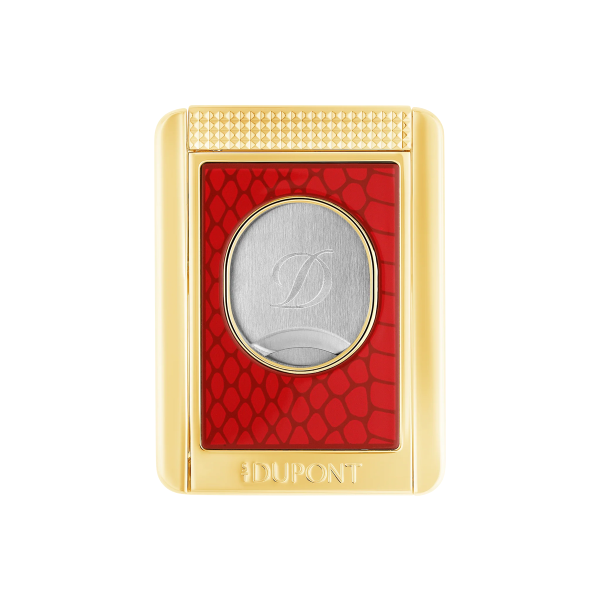 S.T Dupont Snake Red and Gold Straight Cigar Cutter Stand – La Casa Del ...