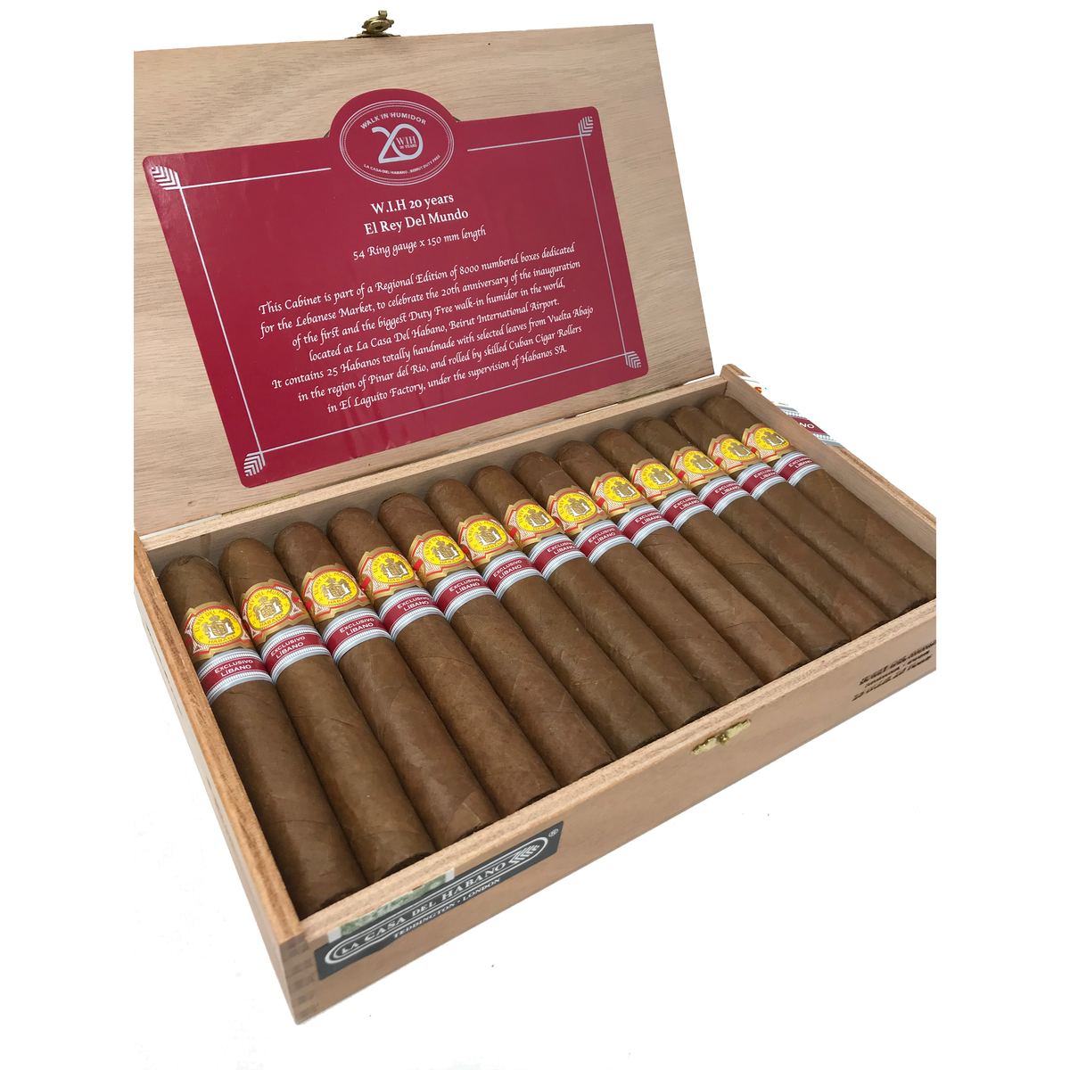 El Rey Del Mundo W.I.H Lebanon (Libano) Regional Edition 2018 – La Casa ...