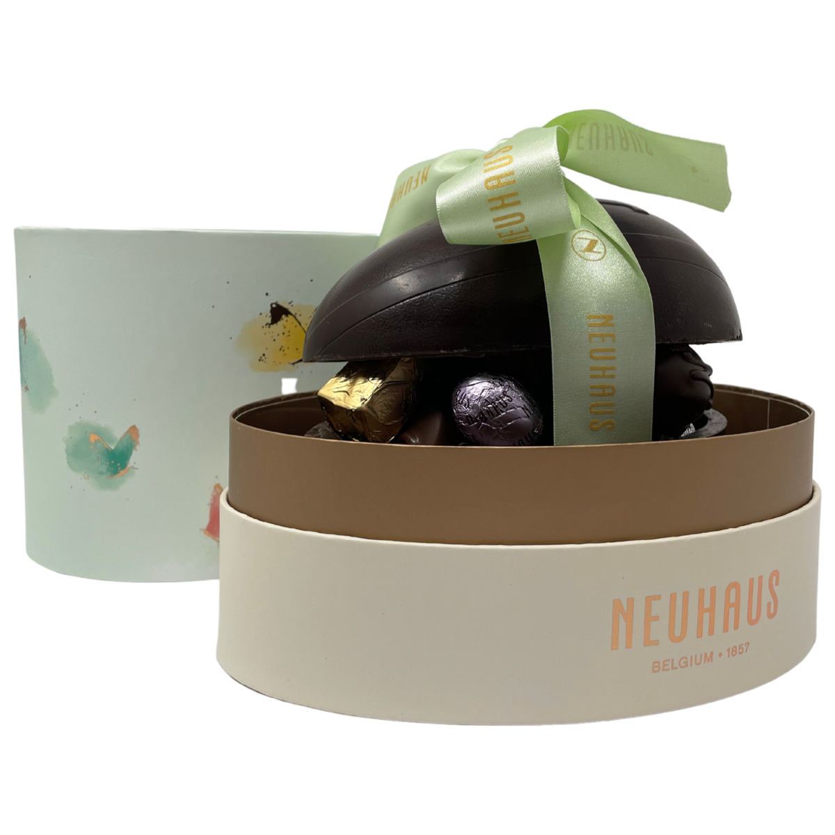 Neuhaus Dark Easter Egg Shell Filled with Assorted Chocolate – La Casa ...