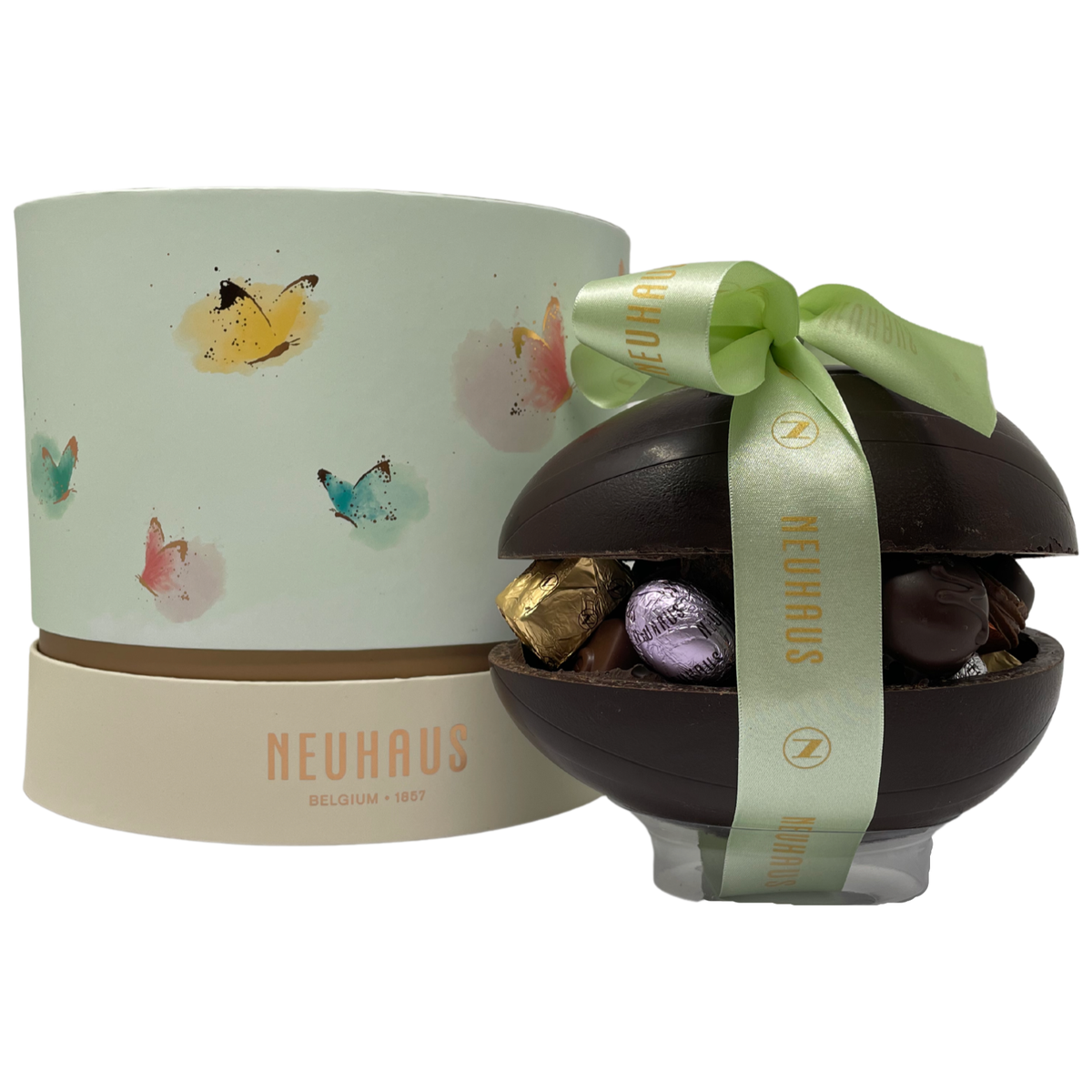 Neuhaus Dark Easter Egg Shell Filled with Assorted Chocolate – La Casa ...