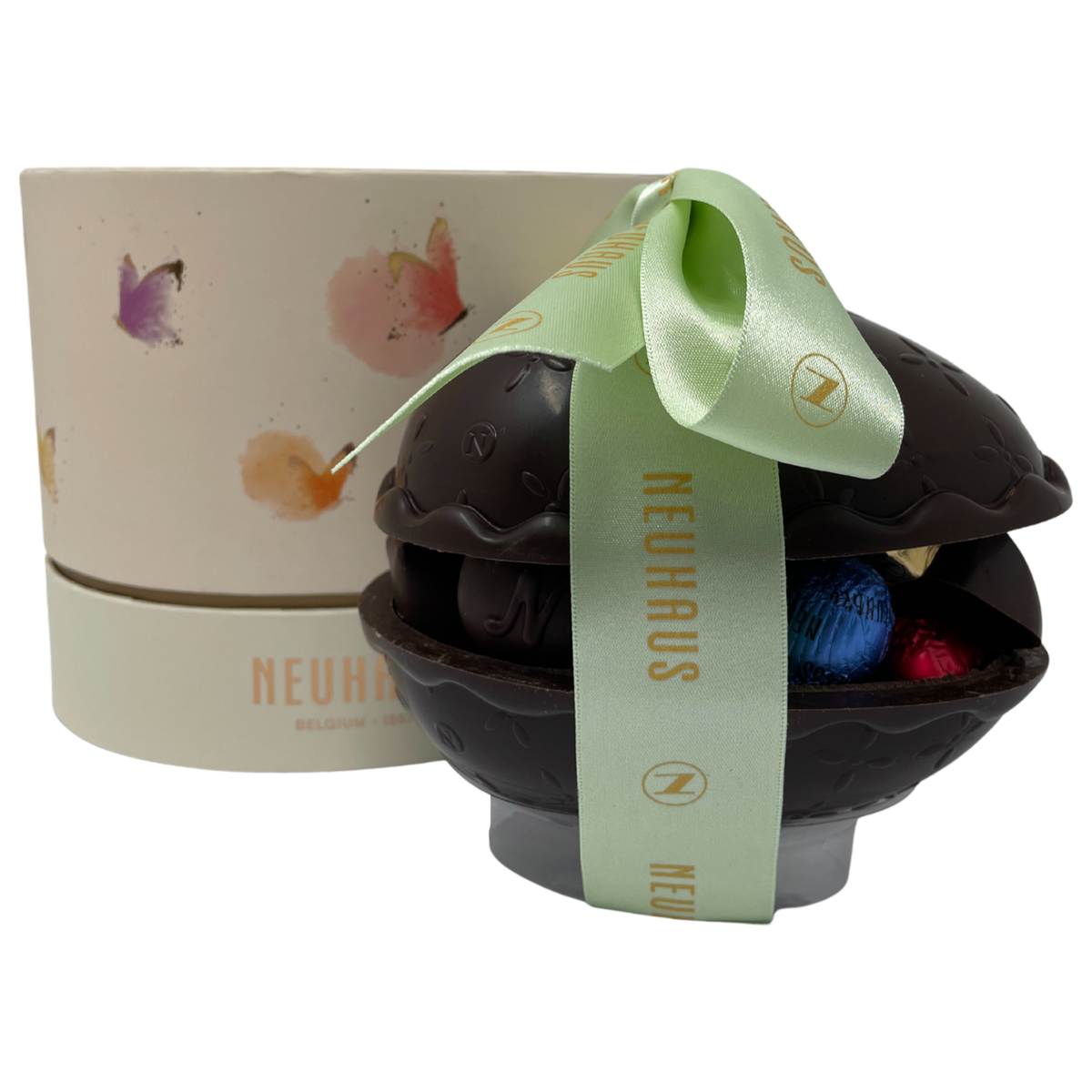 Neuhaus Dark Easter Egg Shell Filled with Assorted Chocolate – La Casa ...
